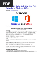 KMS Tools Portable v01.12.2021, Pack de Utilidades para Activar Windows y Office | PDF | Informática