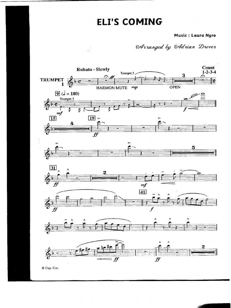 Eli's Comin Maynard Ferguson | PDF