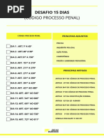 Tabela de Prazos de Recursos No CPP | PDF | Procedimento criminal | Esfera pública