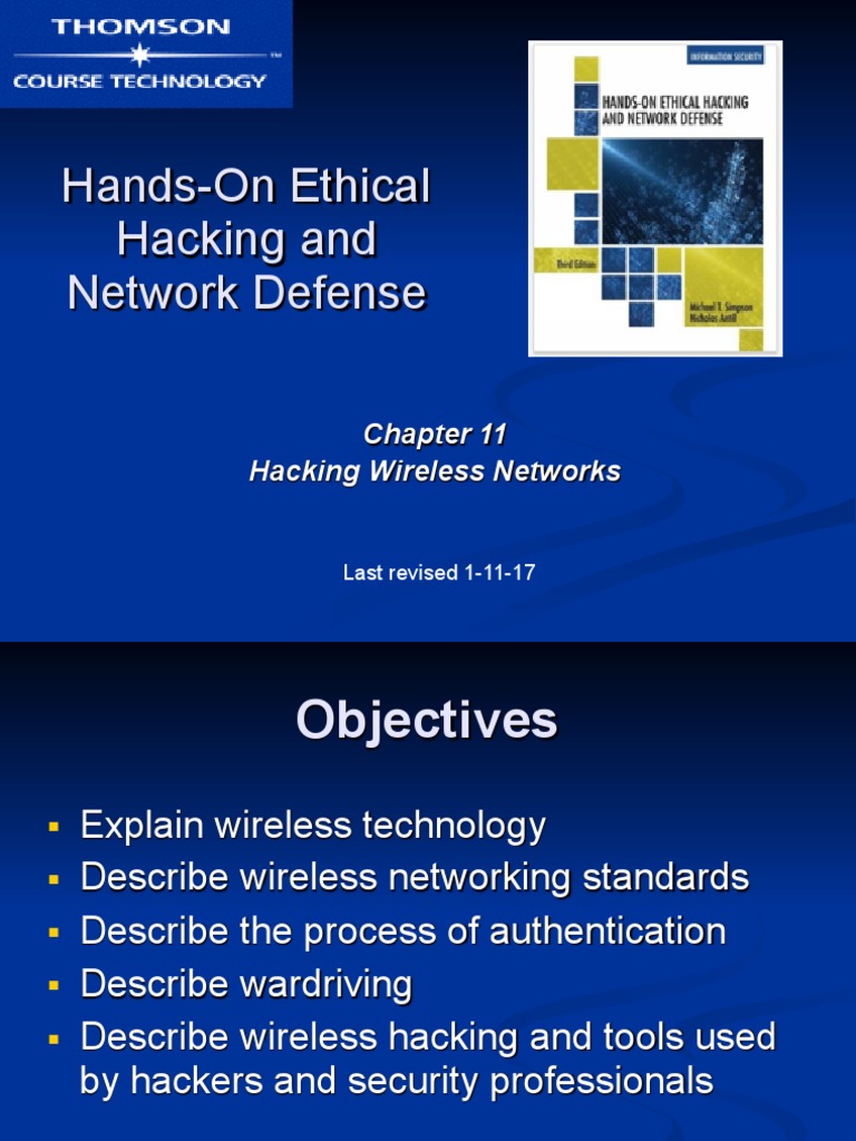 CH 11 - Hacking Wireless Networks | PDF | Wireless Lan | Ieee 802.11