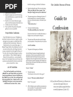 Confession Cheat Sheet For CCD | PDF | Penance | Sacraments