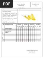Check List Linea de Vida Retractil Rev 1 | PDF