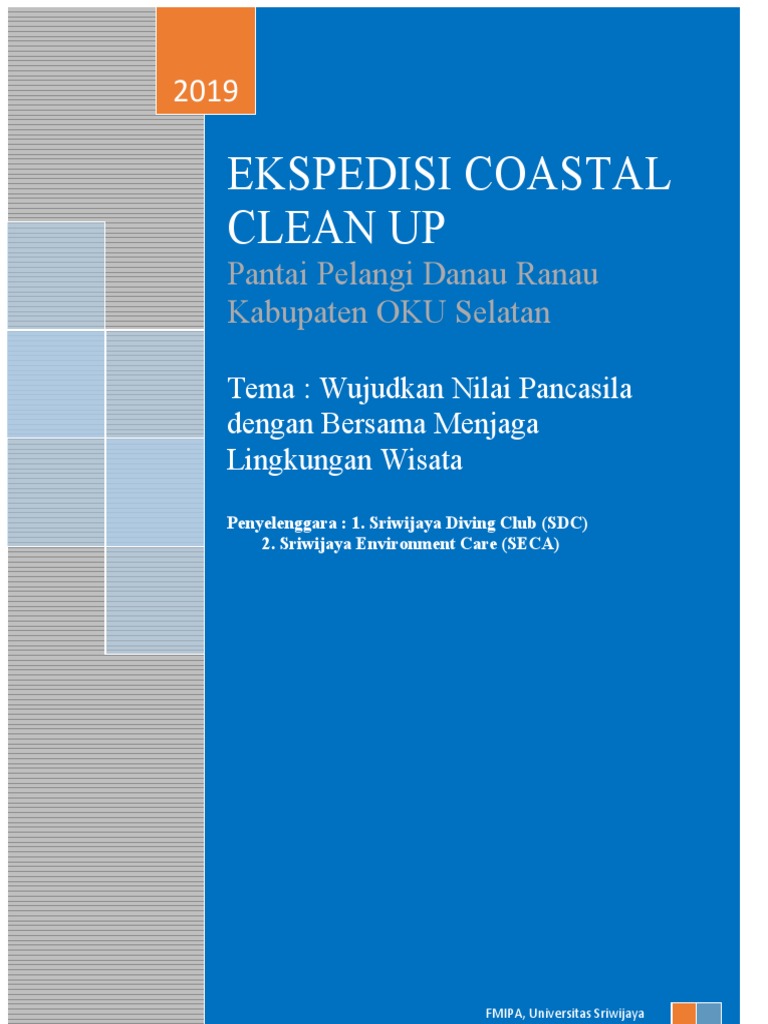 Proposal Ekspedisi Coastal Clean Up | PDF