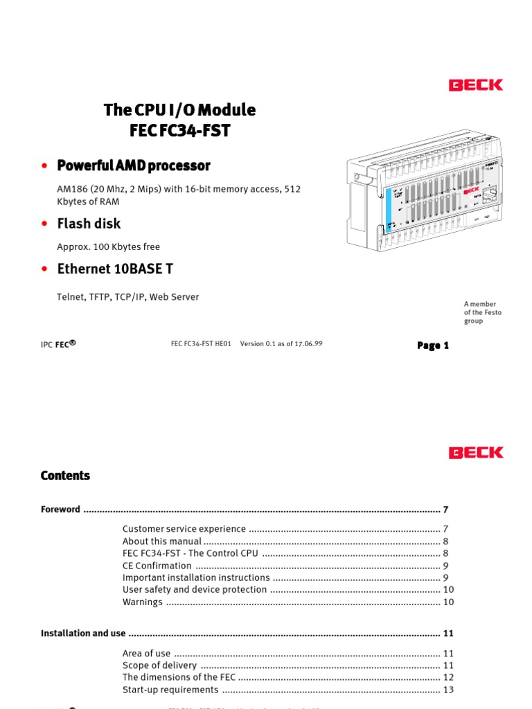 Fec fc34 | PDF | Internet Protocol Suite | Transmission Control Protocol