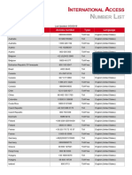 Mastercard Global Service Numbers List | PDF | Written Communication ...