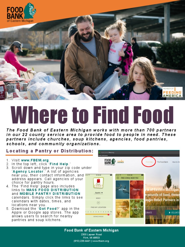 2019 Find Help Fact Sheet | PDF | Supplemental Nutrition Assistance ...