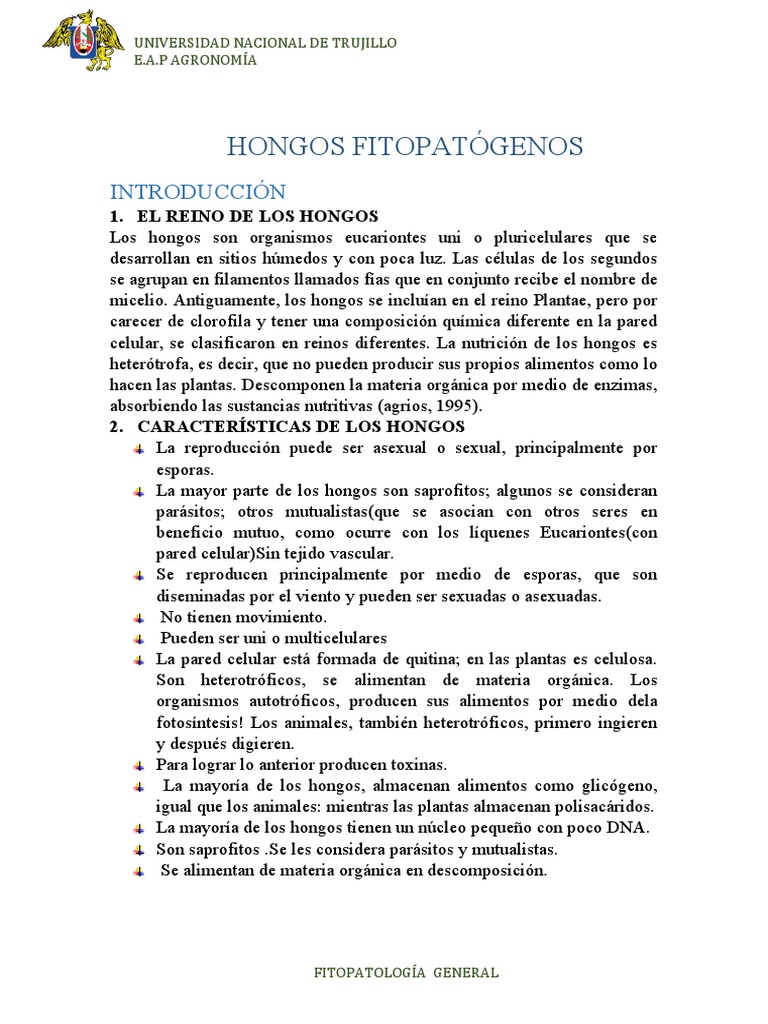 Honos | PDF | Hongo | Plantas