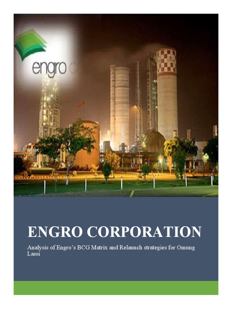 Engro Corporation: Analysis of Engro's BCG Matrix and Relaunch ...