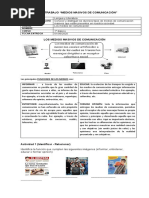 Prueba - Medios Masivos de Comunicación | PDF | Medios de comunicación ...