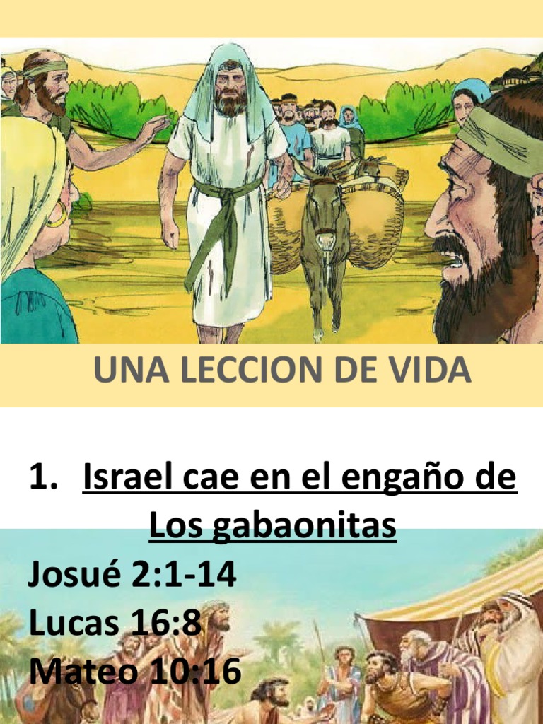 Astucia de Los Gabaonitas | PDF