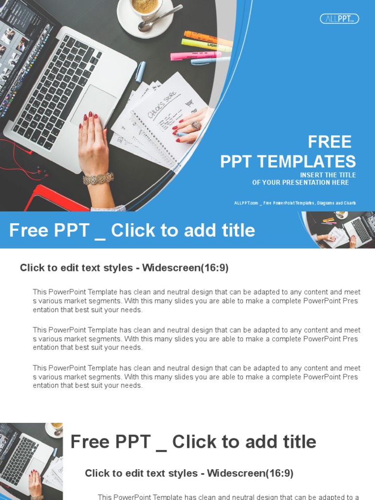 A Versatile Template for Creating Effective Presentations | PDF