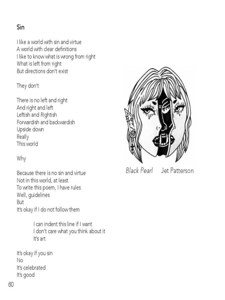 Black Pearl | PDF | Poetry