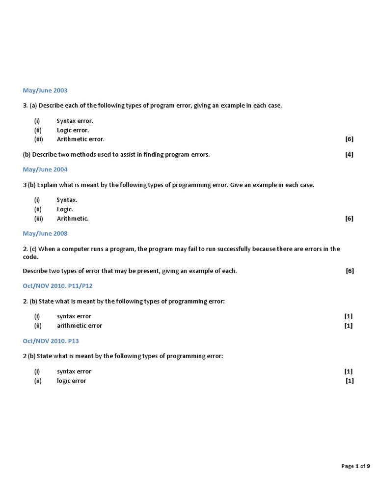 Program Testing | Download Free PDF | Data Type | String (Computer Science)