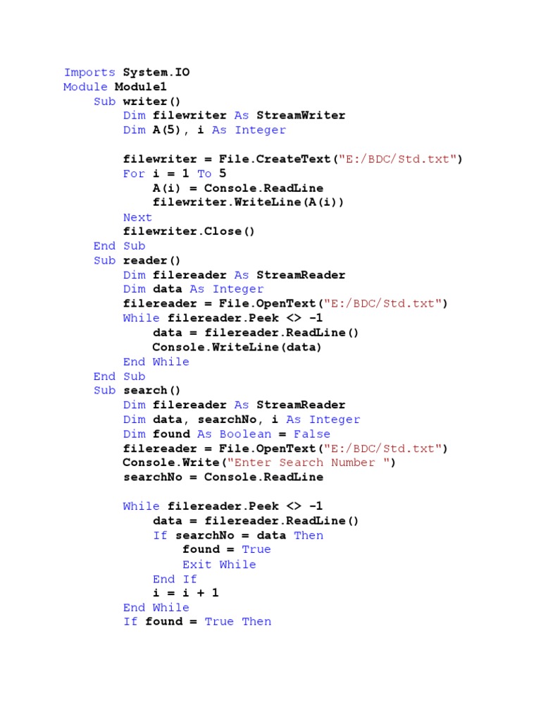 File Handling Tasks | PDF | Computers