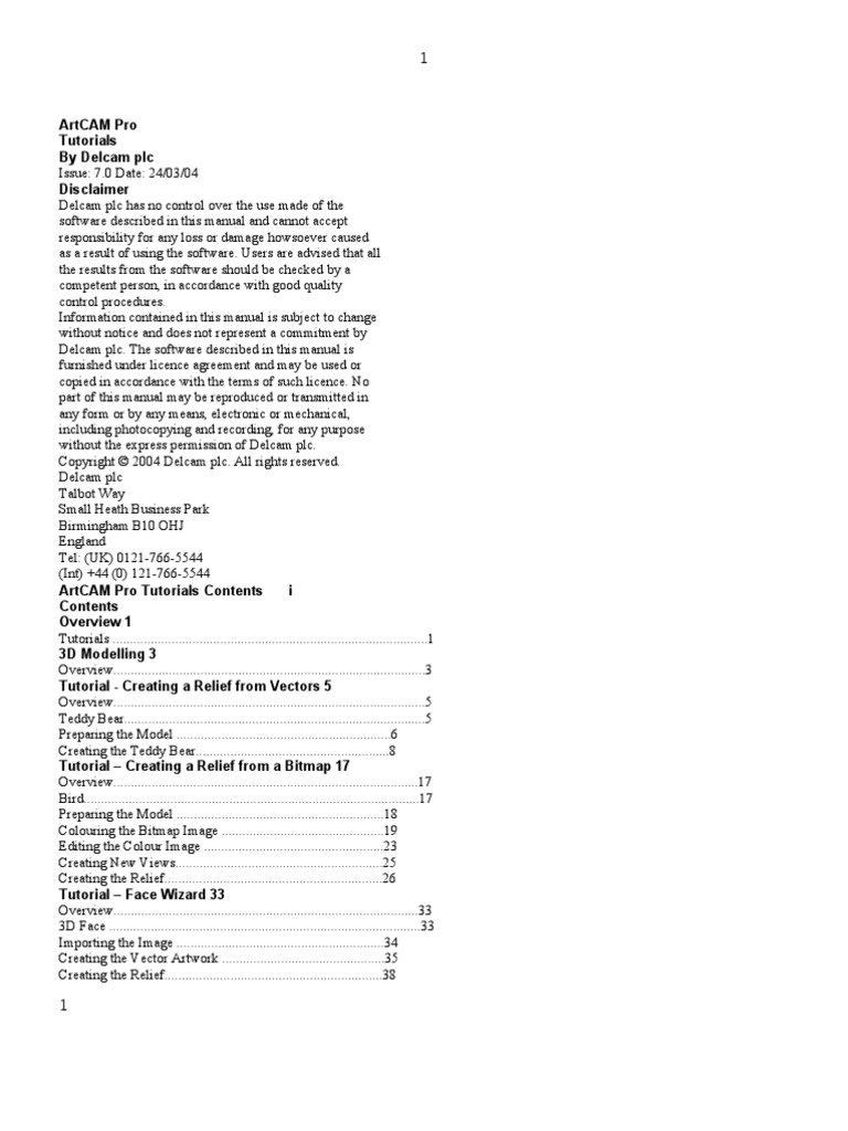 Artcam Pro Tutorials EN ESPANOL | PDF | Zip (File Format) | Computing