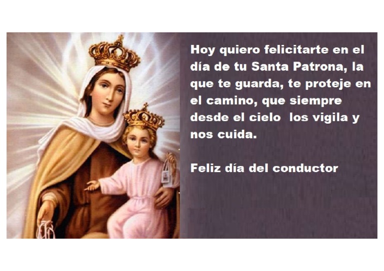 Feliz Dia Del Conductor | PDF