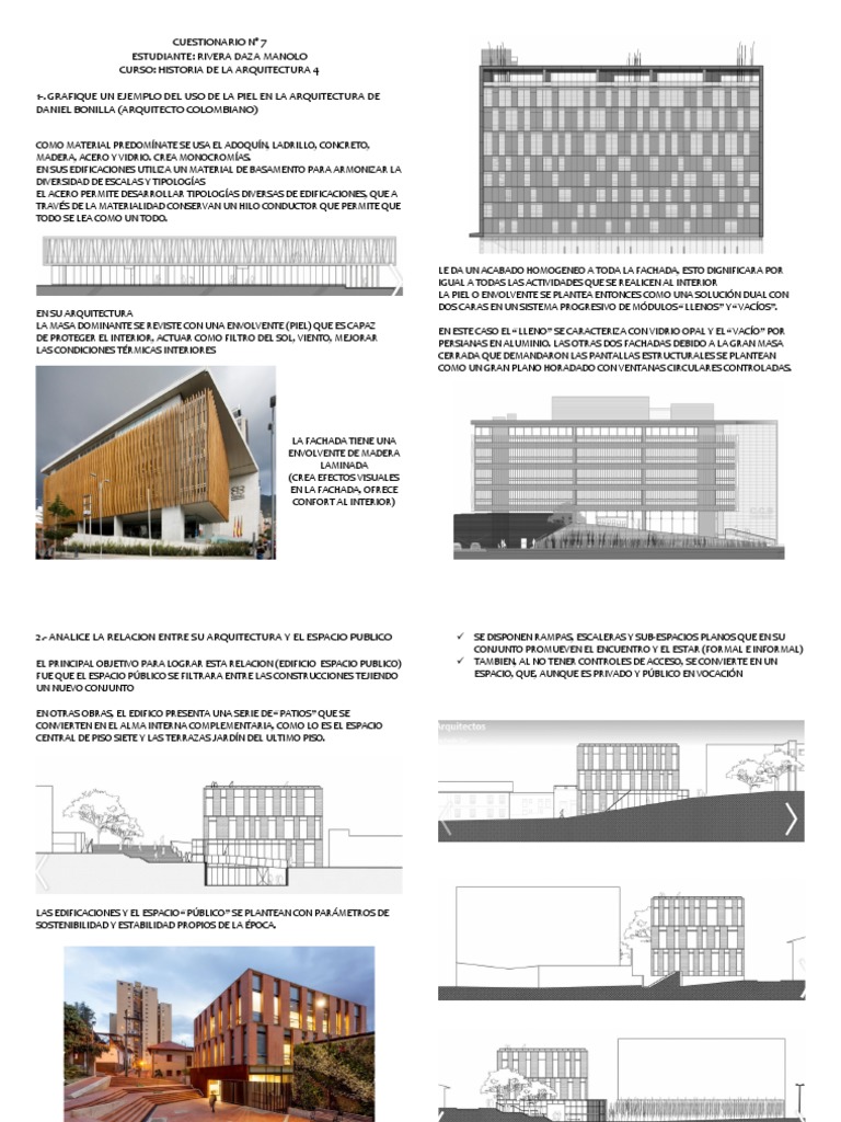 Daniel Bonilla | PDF | Diseño arquitectonico | Arquitectura
