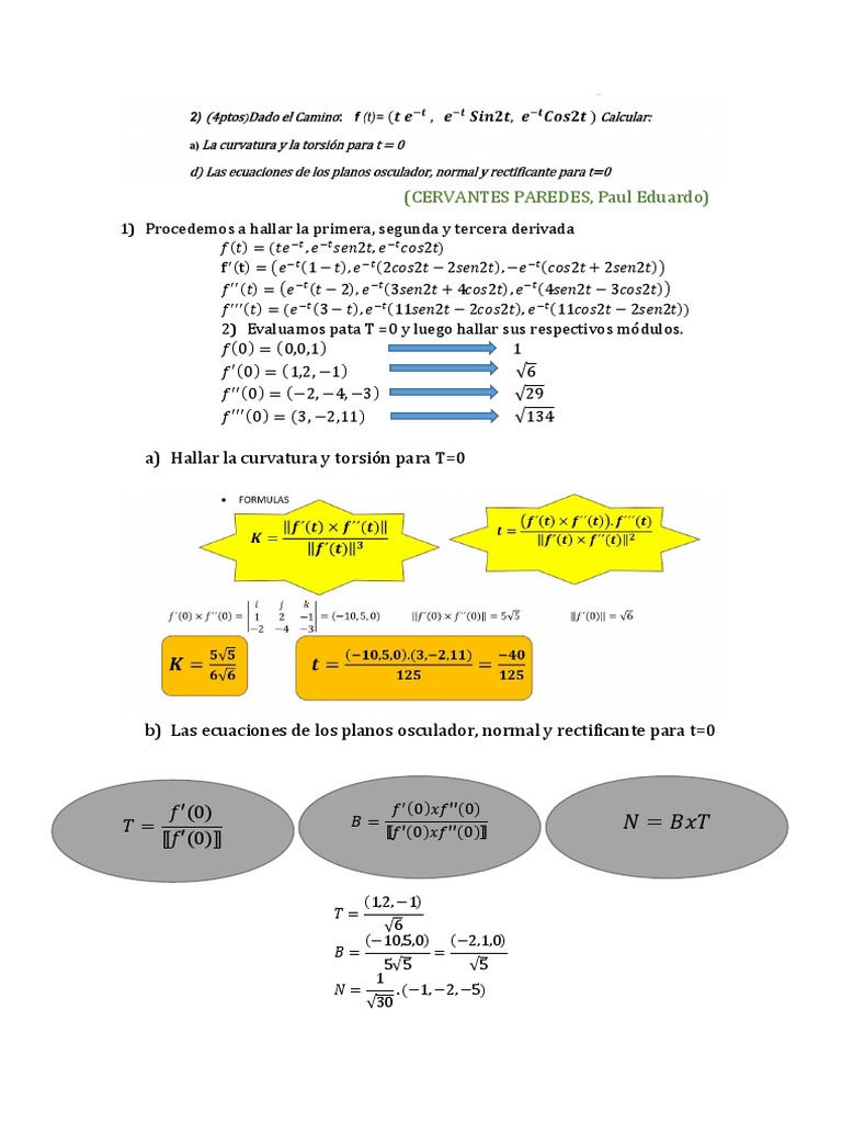 Solución 2 Examen Parcial PDF | PDF