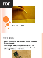 Urine Dipstick Test | PDF | Urology | Urinary System