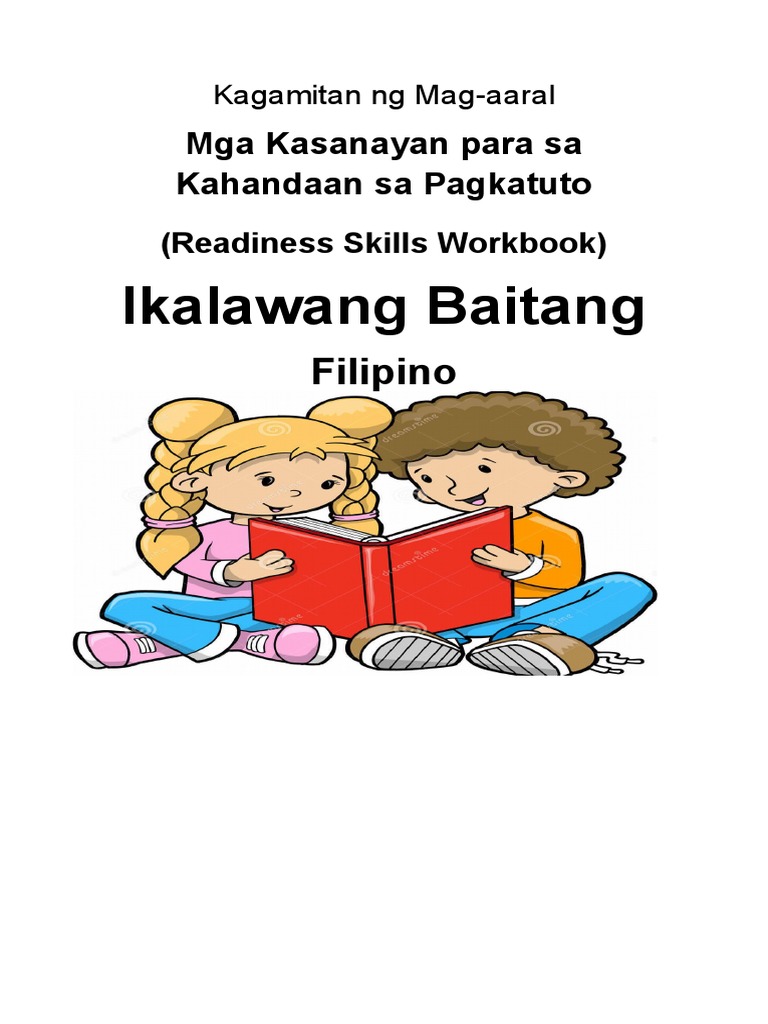 Workbook in Filipino GRADE2 3RD QTR