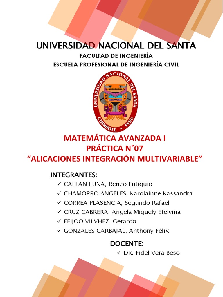 Integración Multivariable Avanzada | PDF | Integral | Objetos matemáticos