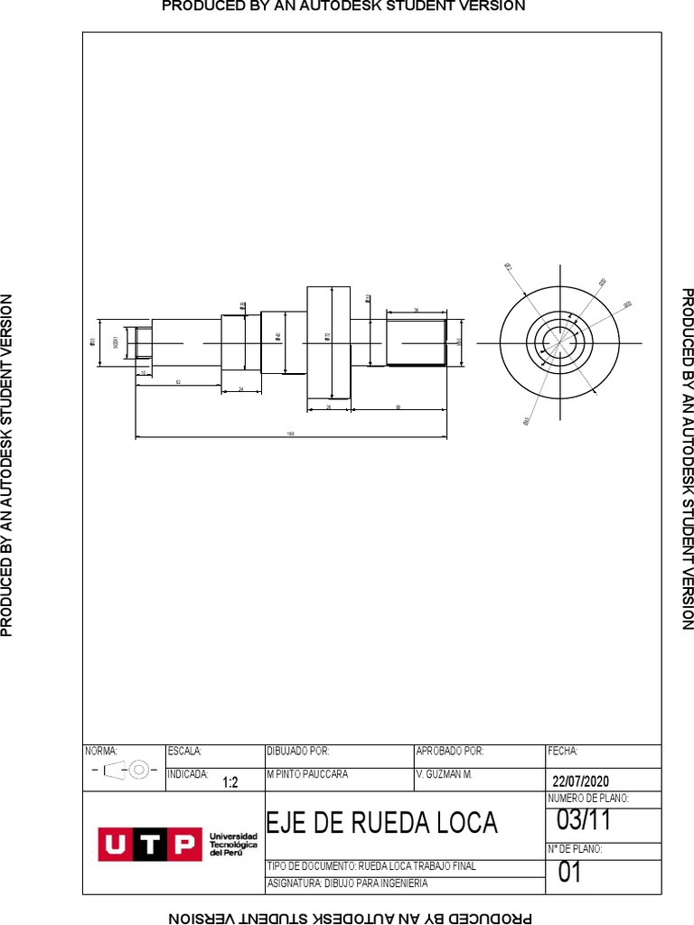 03 Eje de Rueda Loca | PDF