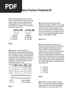 Physics - Practical Record Writing - Class XI | PDF | Pendulum | Thermal Expansion