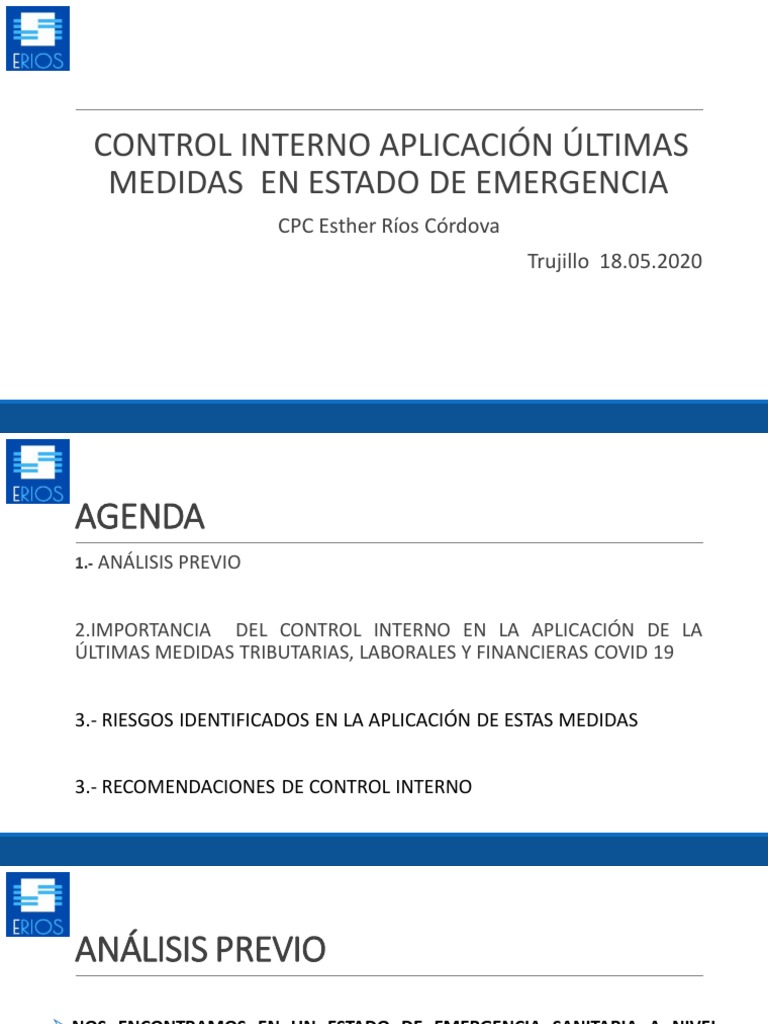 Esther Rios Control Interno | PDF | Depreciación | Contabilidad