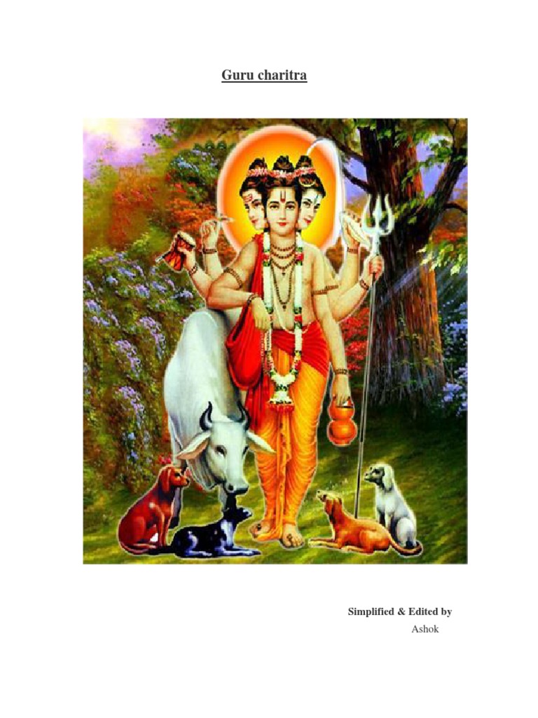 Shree Guru Charitra English PDF | PDF | Shiva | Hindu Literature