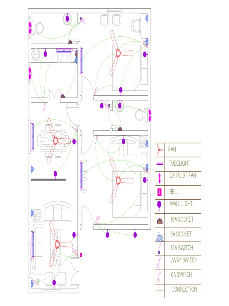 FAN Tubelight Exhaust Fan Bell Wall Light 16A Socket 6A Socket 16A ...
