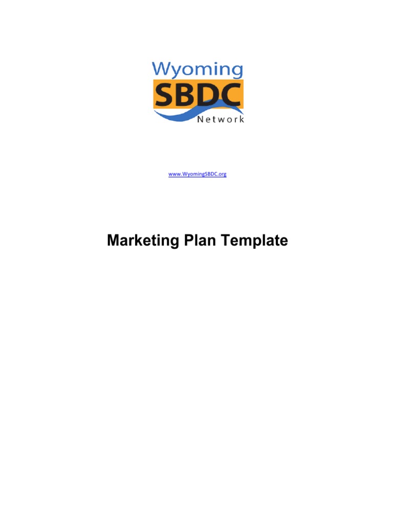 Sample Marketing Plan Template | PDF | Online Advertising | Marketing