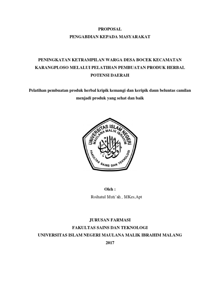 Roihatul Muti'Ah, Mkes, Apt | PDF