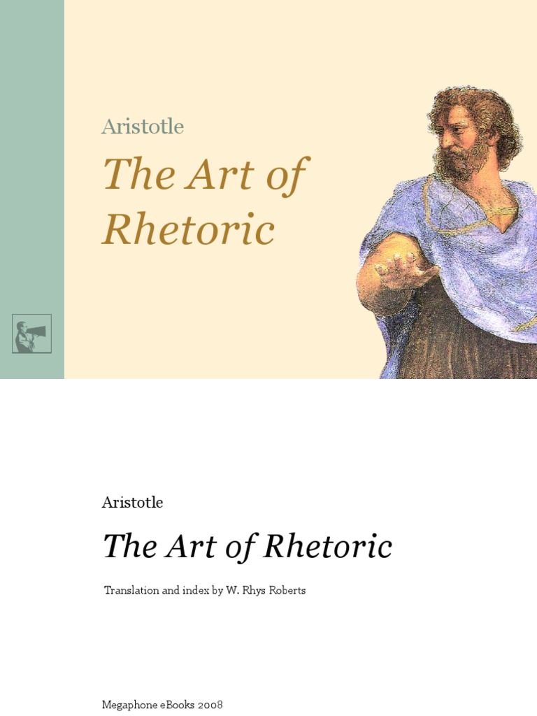Aristotle Rhetoric PDF | PDF | Rhetoric | Persuasion