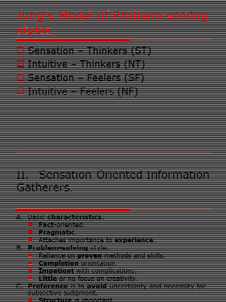 Managerial Problem-Solving Style | PDF | Idea | Creativity