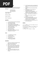 Cooking Rice Flowchart | PDF