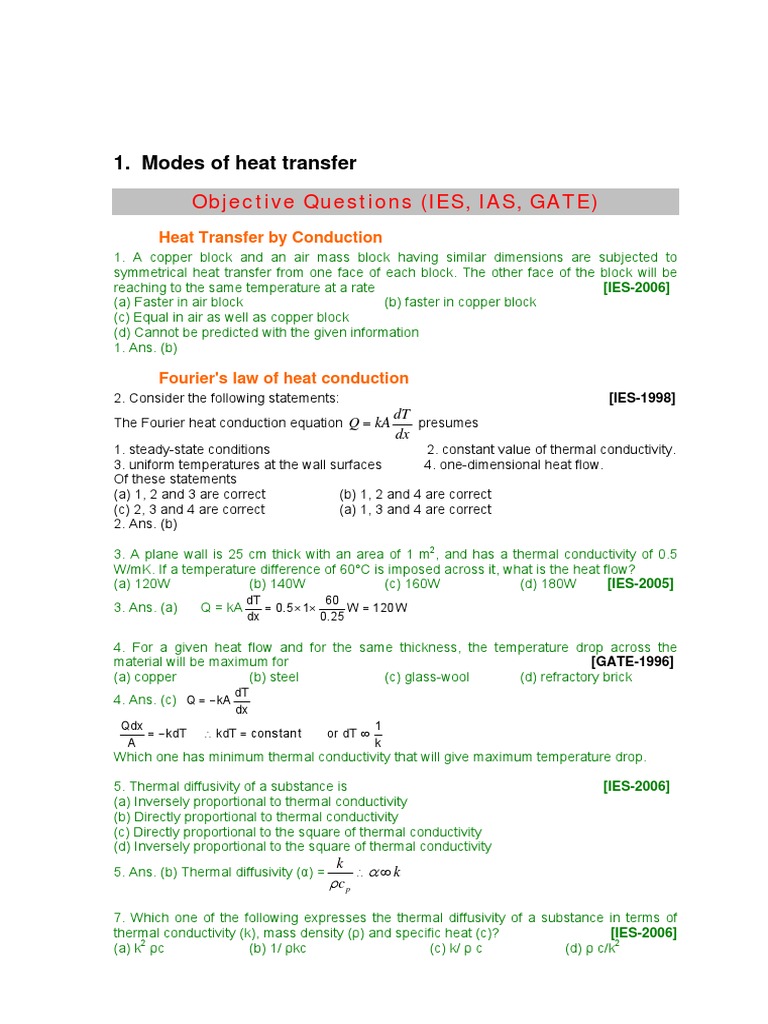 Heat Transfer PDF | PDF | Thermal Insulation | Heat Transfer