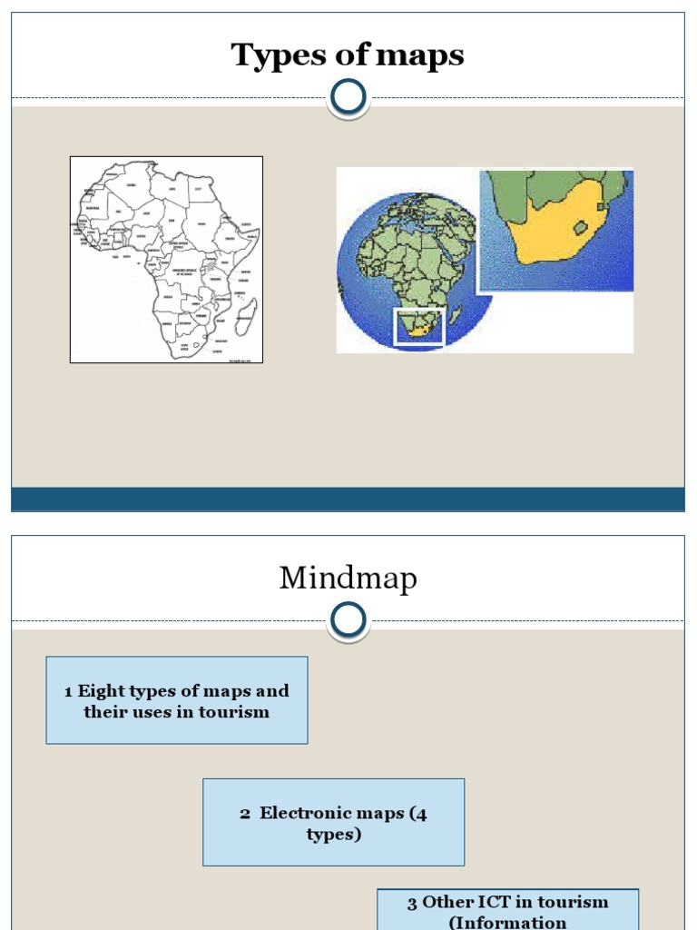 Types of Maps | PDF | Map | Tourism