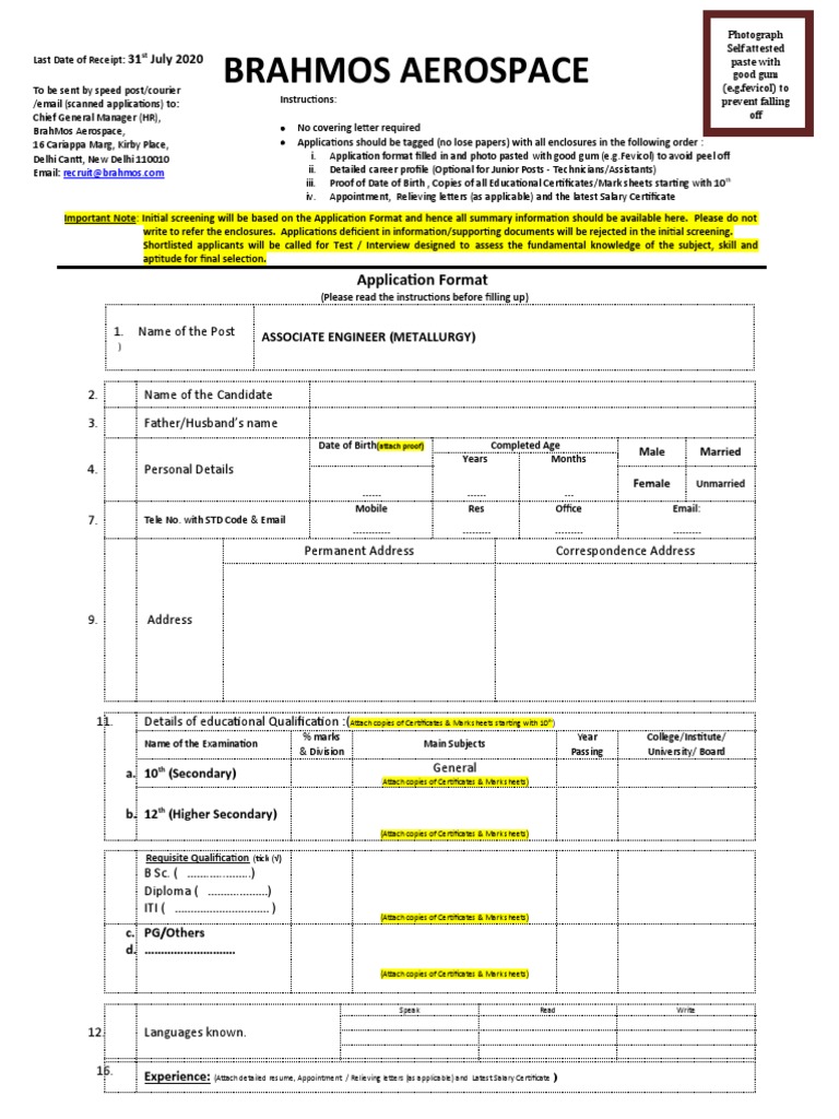 Metallurgy Engineer Application Guide | PDF