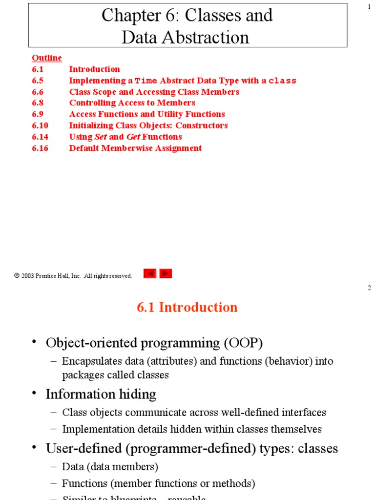 2003 Prentice Hall, Inc. All Rights Reserved | PDF | Class (Computer ...