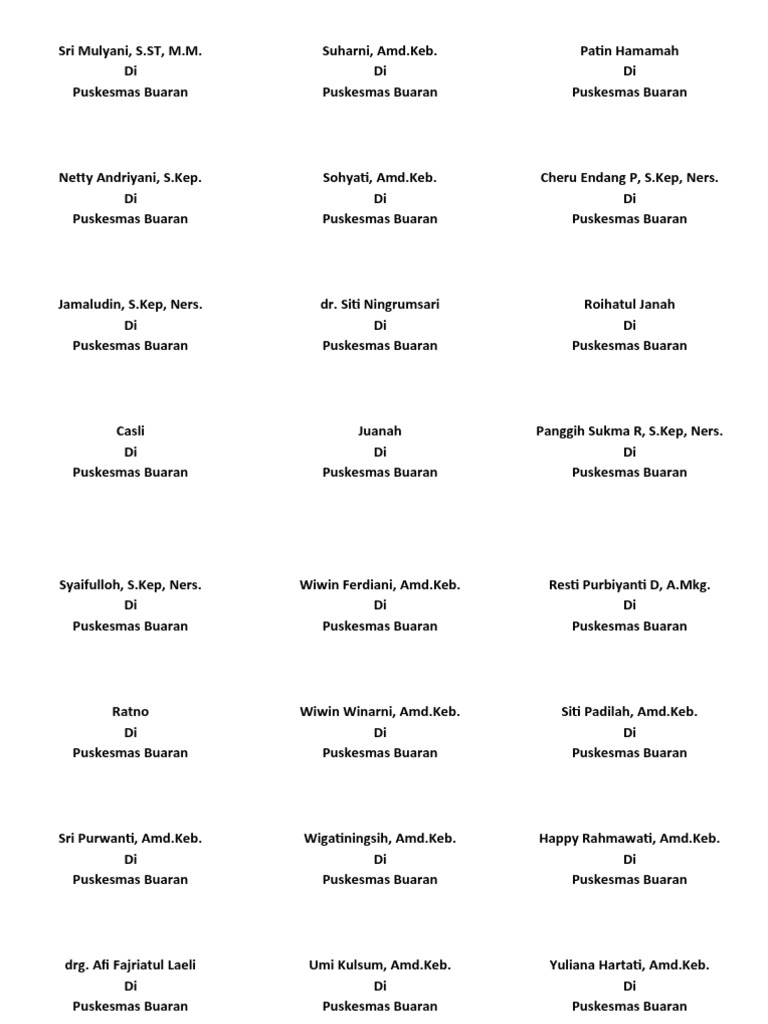 Label Undangan 103 | PDF