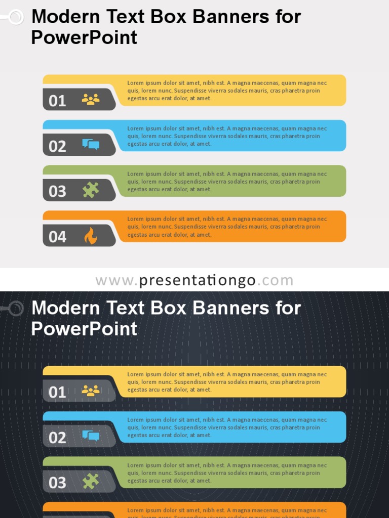 2 0412 Modern Text Boxes PGo 4 - 3 | PDF