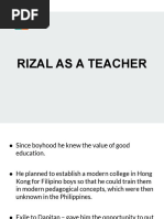 Rizal and Father Sanchez | PDF