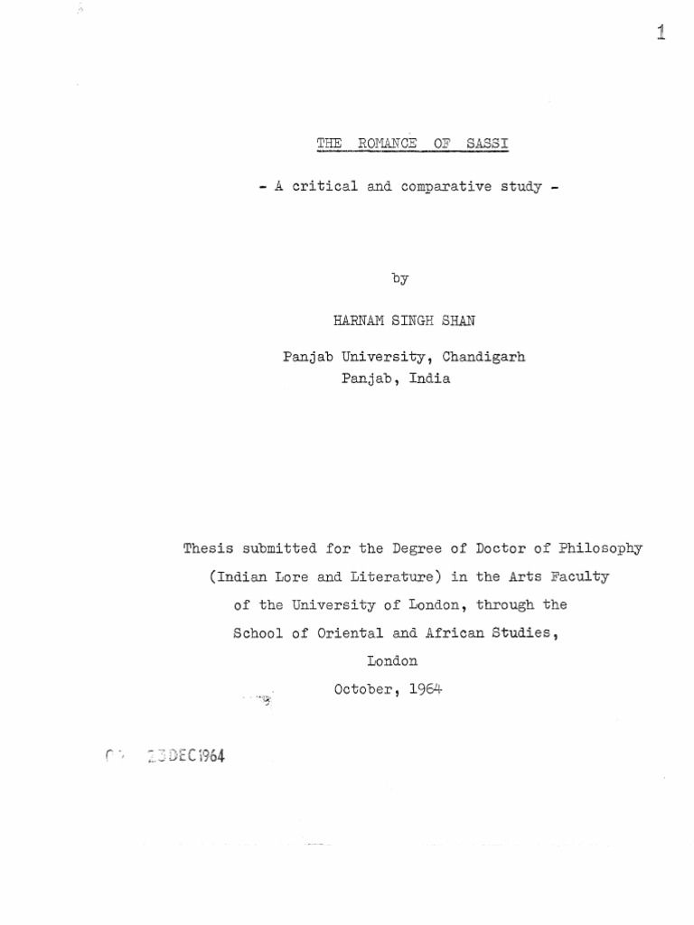 Romance of Sassi PDF | PDF | Translations