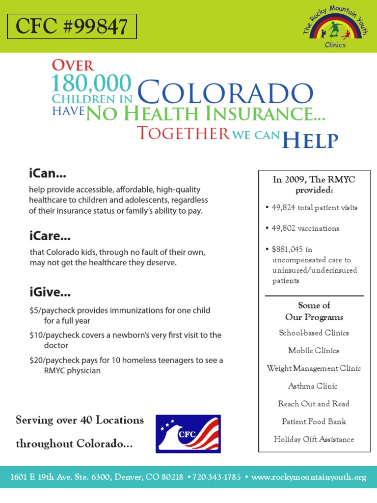 CFC Flyer | PDF | Health Insurance Coverage In The United States ...
