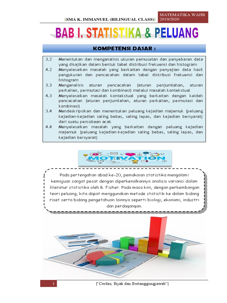 Modul MTK - Statistika Dan Peluang PDF | PDF
