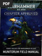 Warhammer 40K - Space Marine Chapters List & History | PDF | Unrest