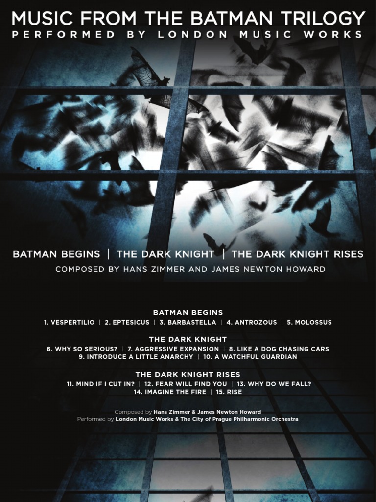 Digital Booklet - Music From The Batman Trilogy | PDF