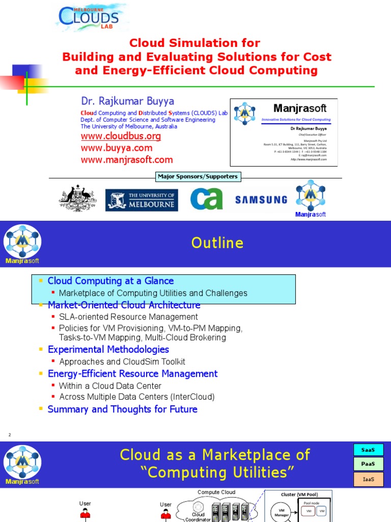 Cost-Effective Cloud Simulation Strategies | PDF | Virtual Machine | Cloud Computing