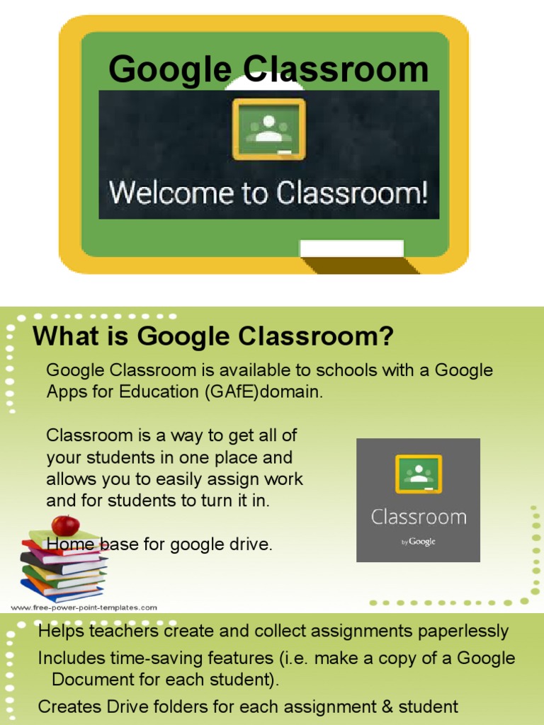 Google Classroom Overview and Features | PDF | Multimedia | Cyberspace