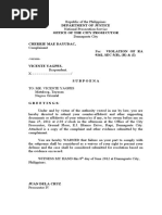 Release Order Sample | PDF